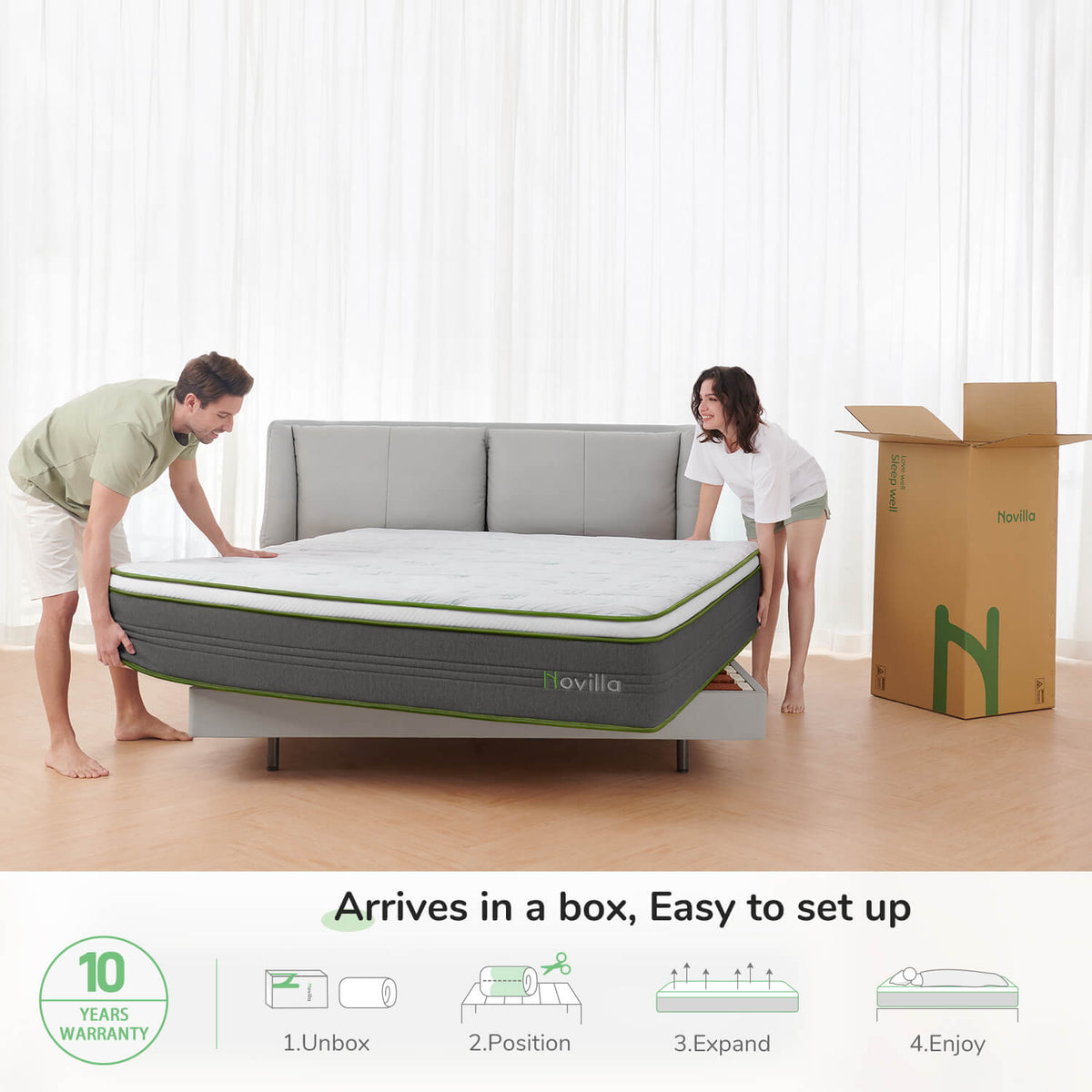 Mattress in a Box: Convenience, Comfort, and Quality Delivered - Novilla